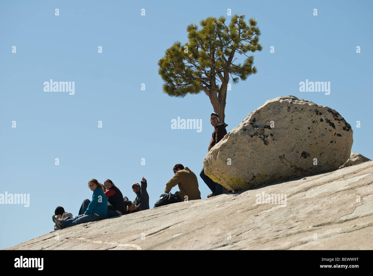 Olmstead point yosemite hi-res stock photography and images - Alamy