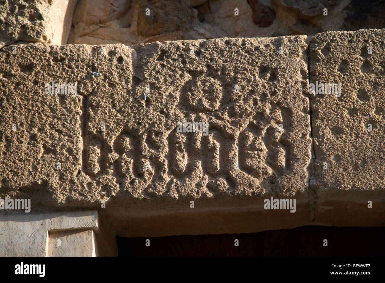 inscription above the doorway at the chapelle royale pyrga republic of ...