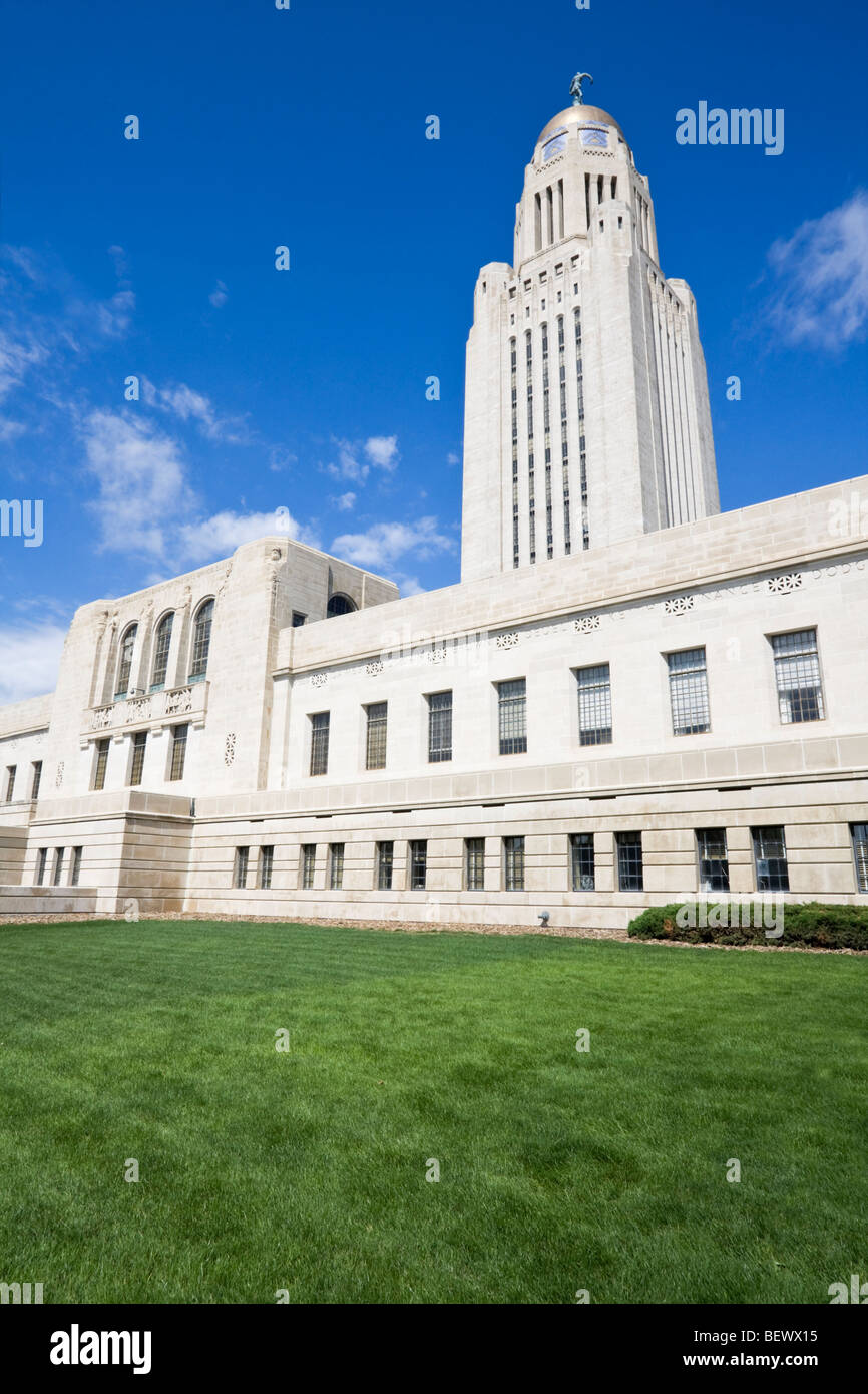 State Capitol of Nebraska in Lincoln Stock Photo - Alamy