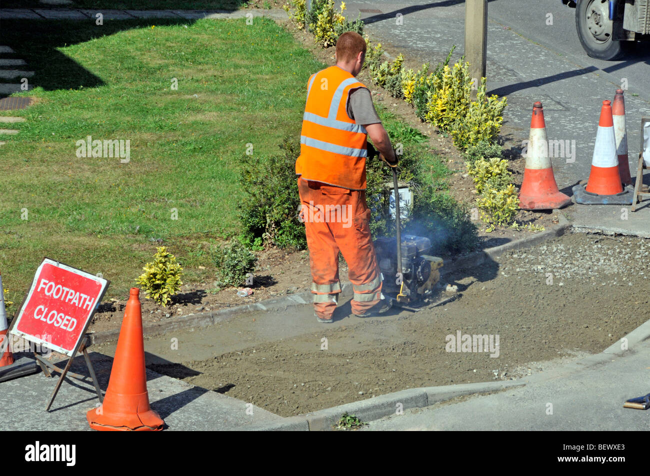 Pavement repairs hi-res stock photography and images - Alamy