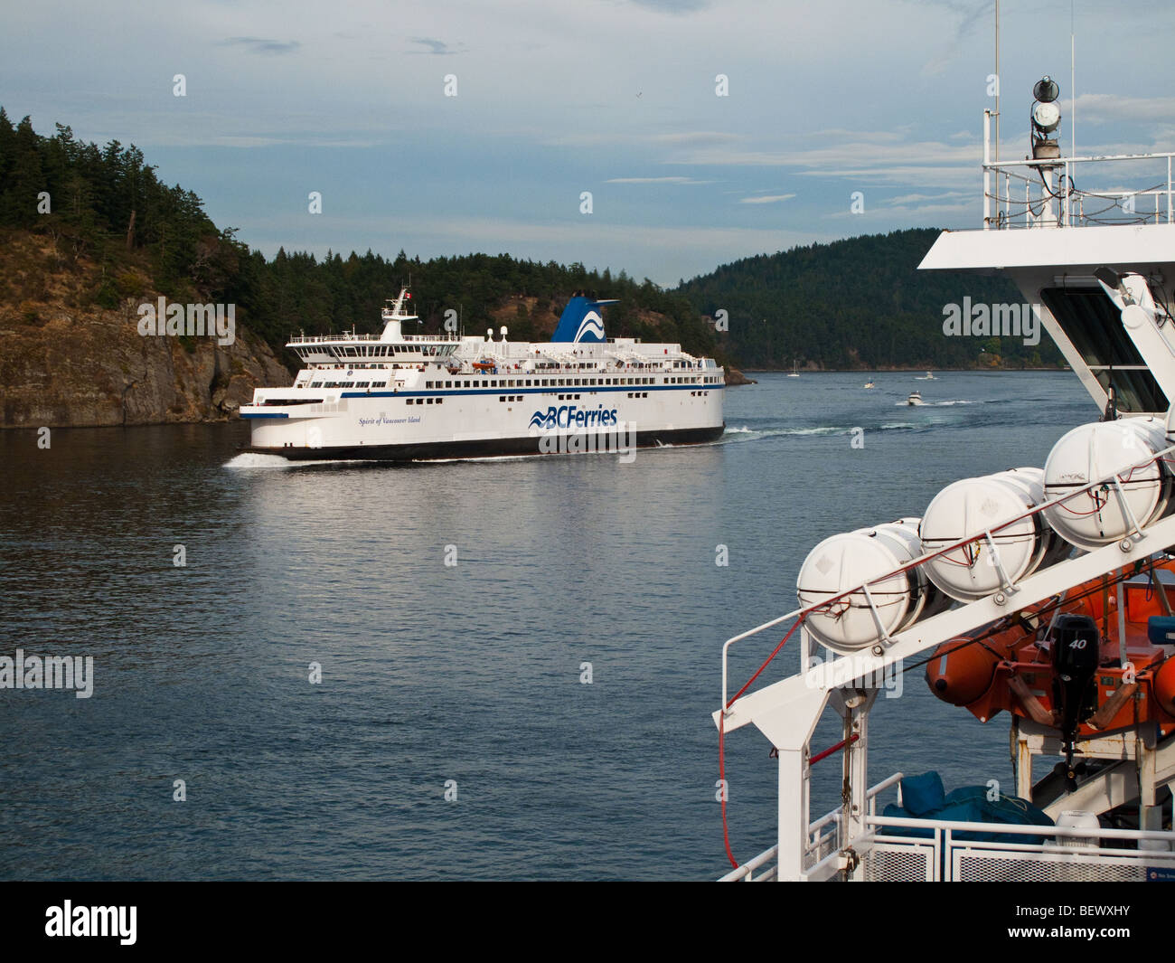 BC Ferries, ferry boat from Tsawwassen, BC to Sydney, British Columbia ...