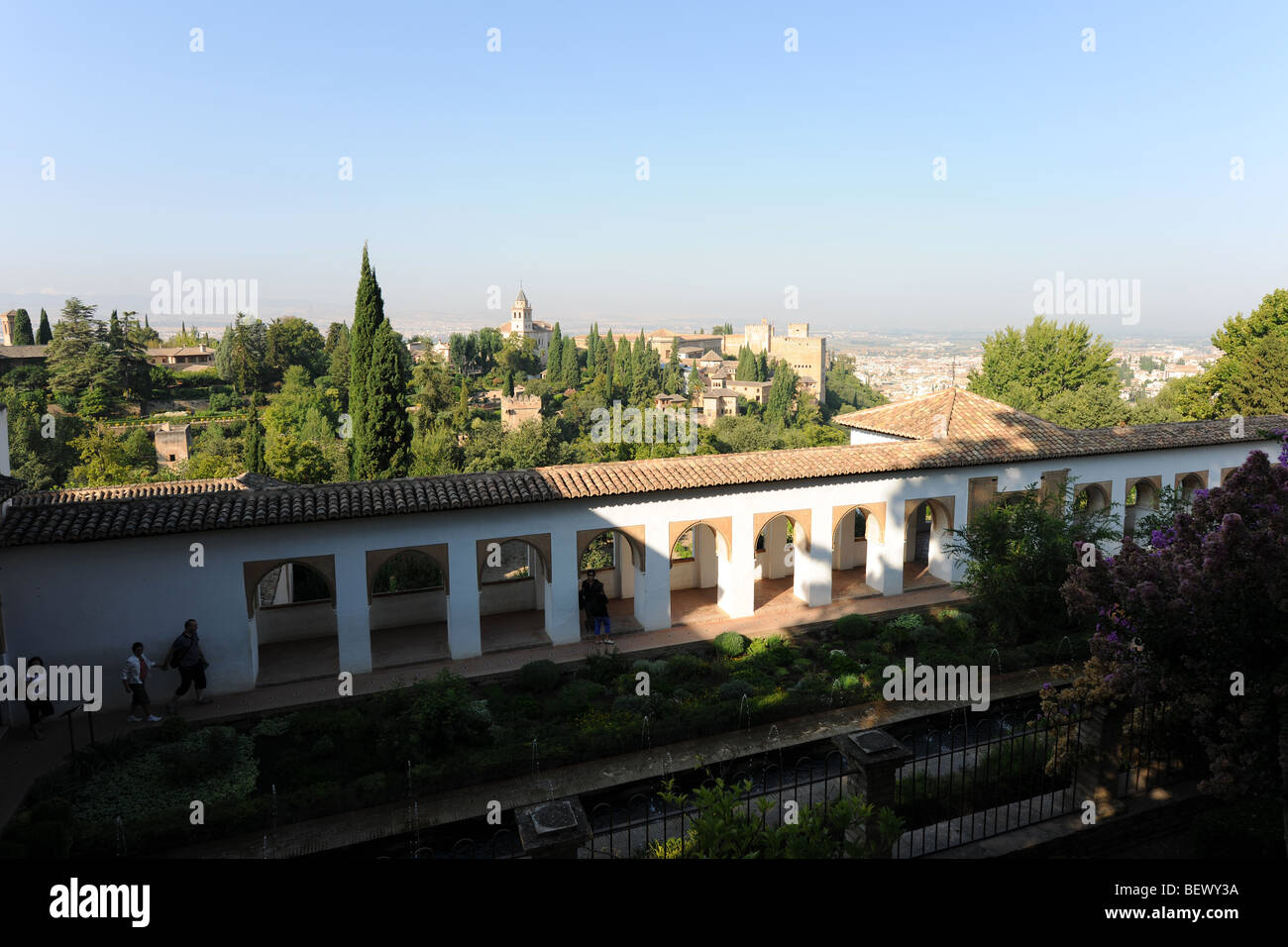 Panoramic view over walkway hi-res stock photography and images - Alamy
