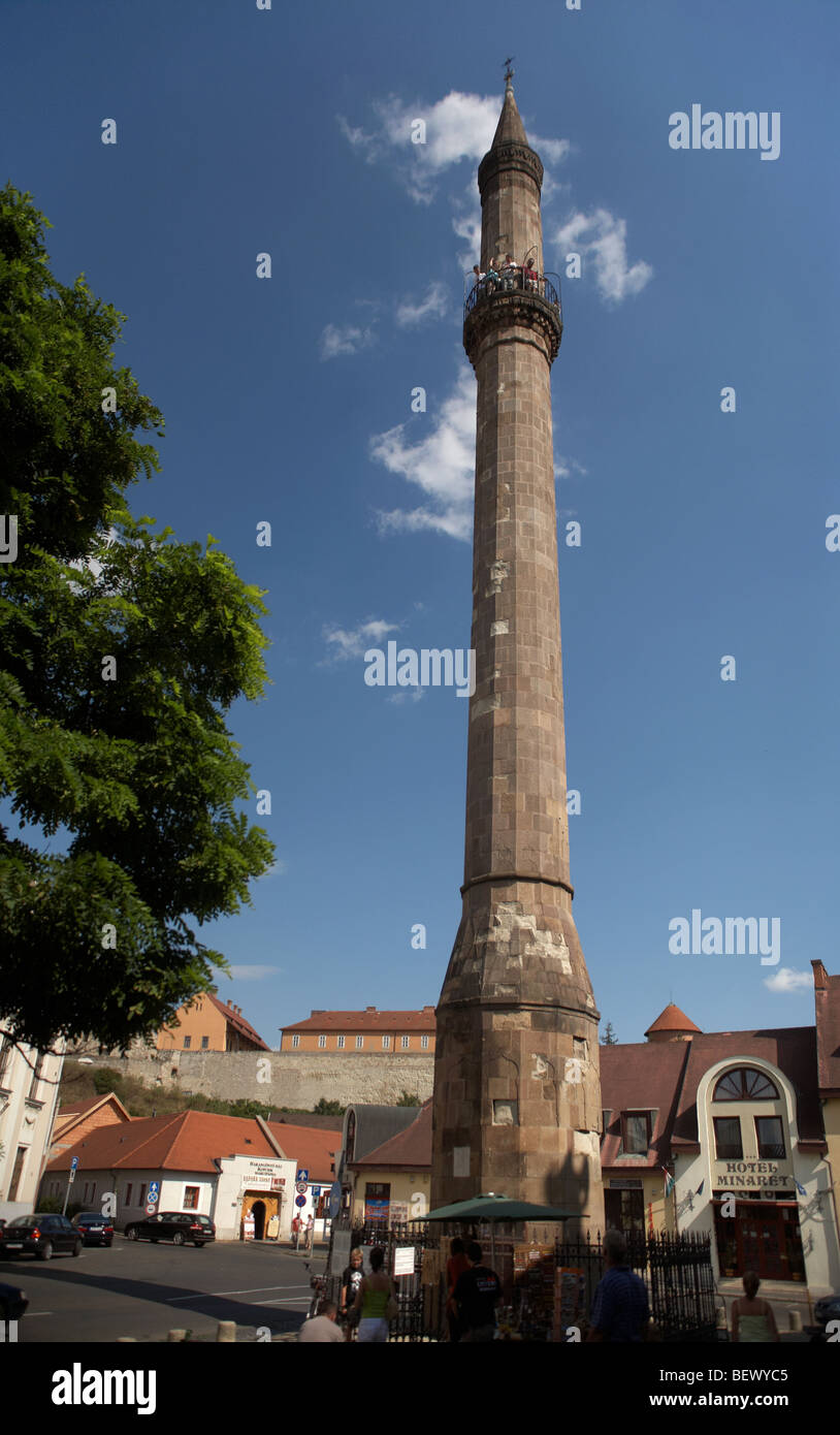 Eger hungary minaret hi-res stock photography and images - Alamy