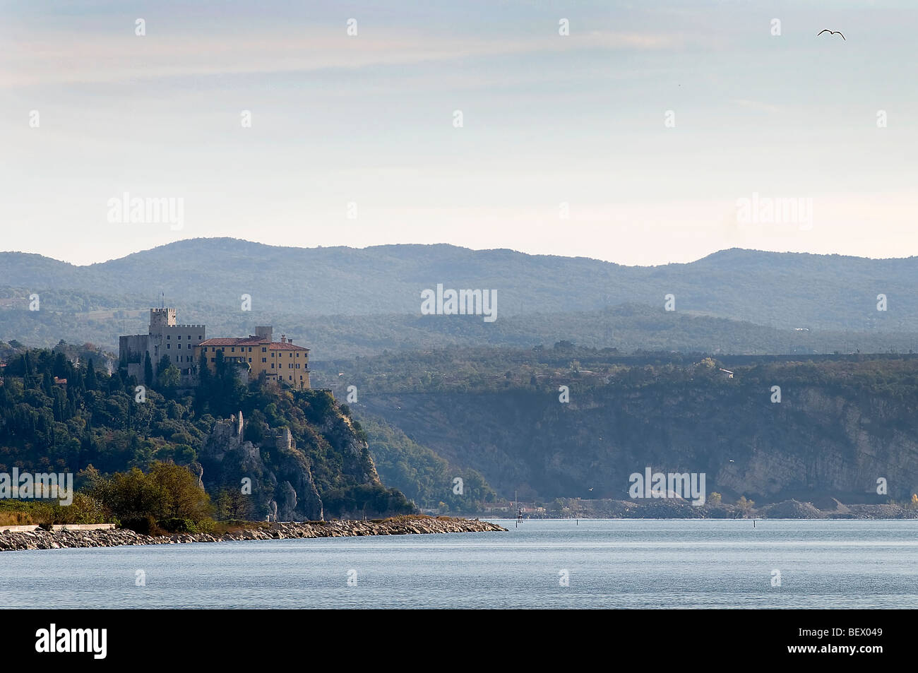 The Duino Castle in Trieste Stock Photo - Alamy