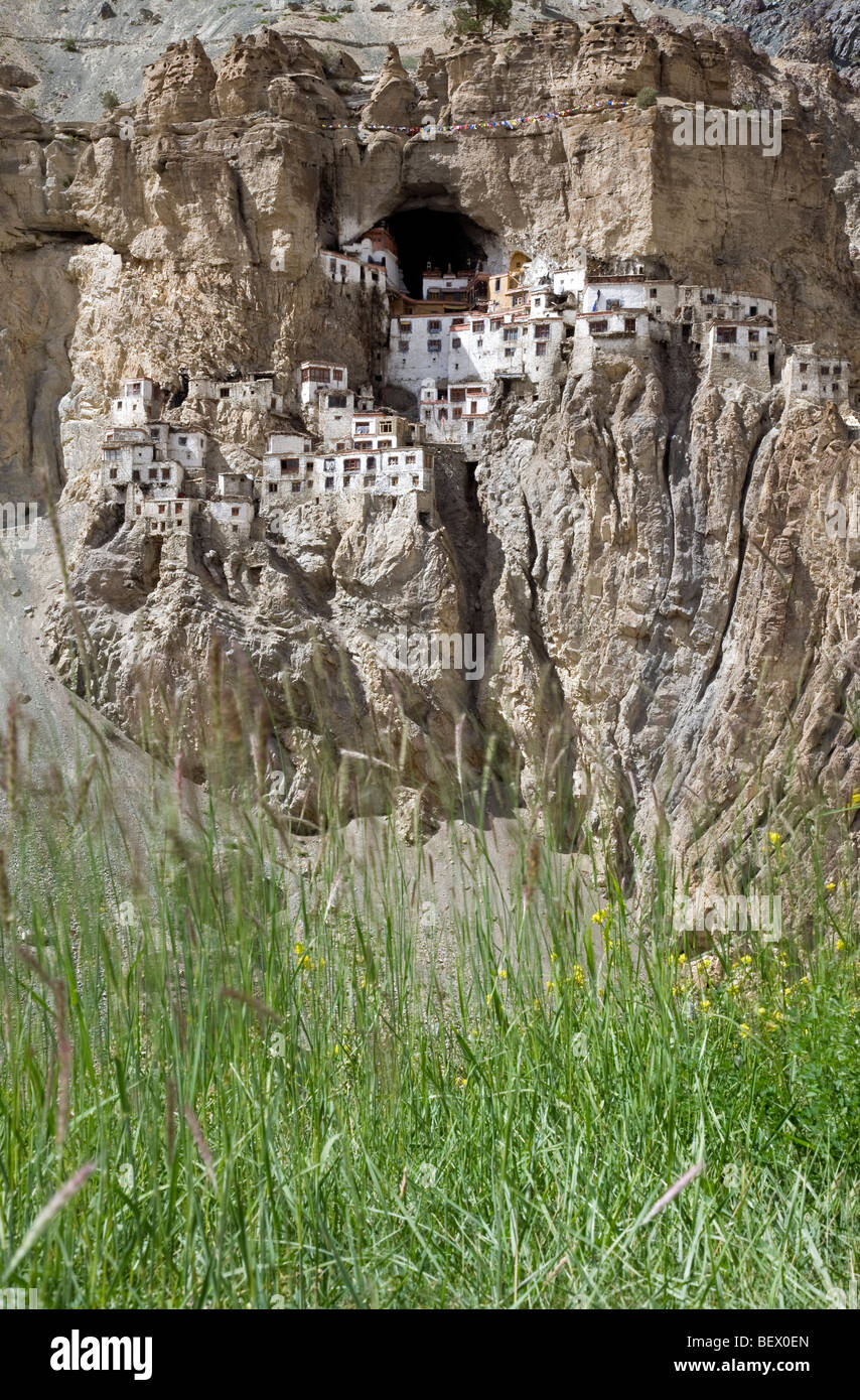 Phuktal monastery. Zanskar. India Stock Photo - Alamy