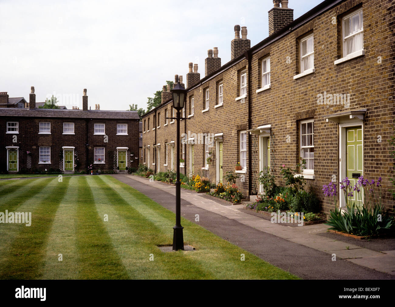 UK, England, London, Greenwich, Queen Elizabeth College Stock Photo ...