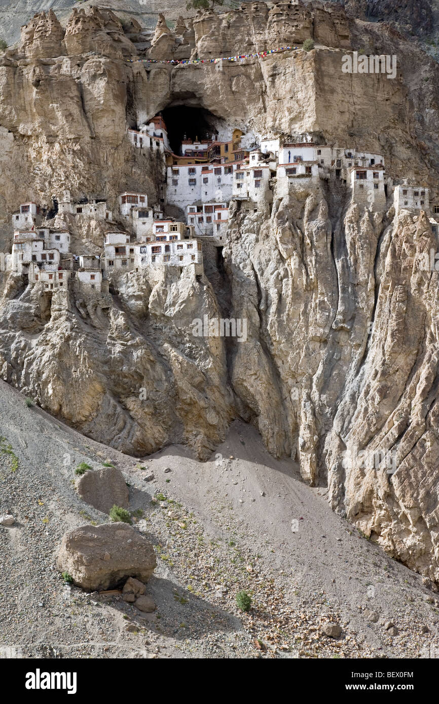 Phuktal monastery. Zanskar. India Stock Photo - Alamy