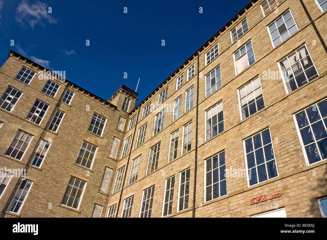 Spa Mill, Slaithwaite, West Yorkshire Stock Photo - Alamy