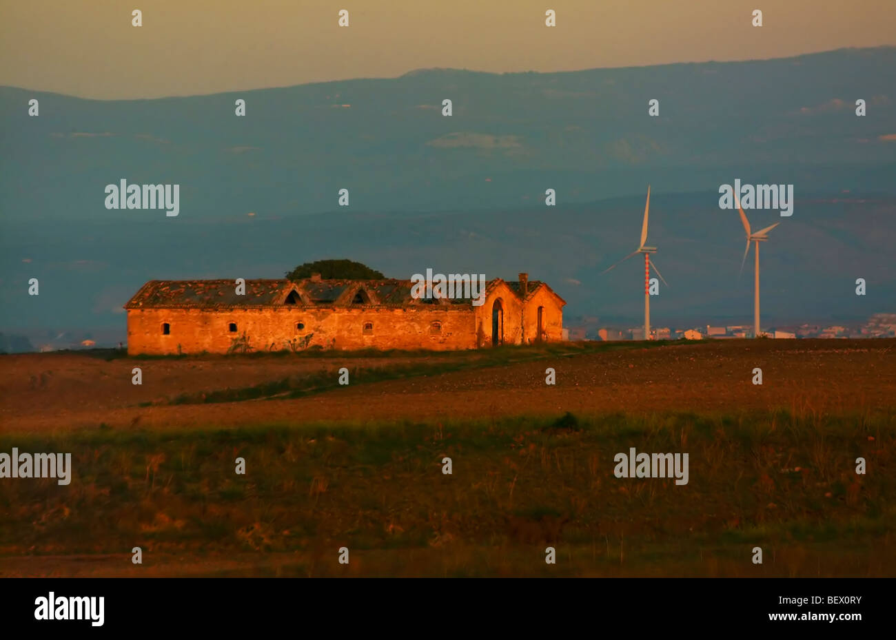 Wind turbine puglia italy hi-res stock photography and images - Alamy