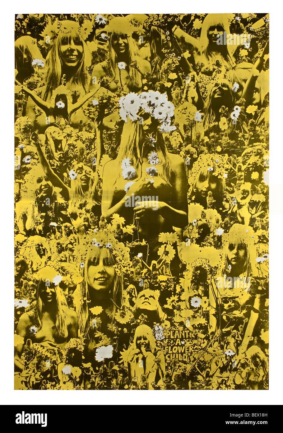 Oz magazine number 5 'Plant a Flower Child' issued in 1967 Stock Photo ...