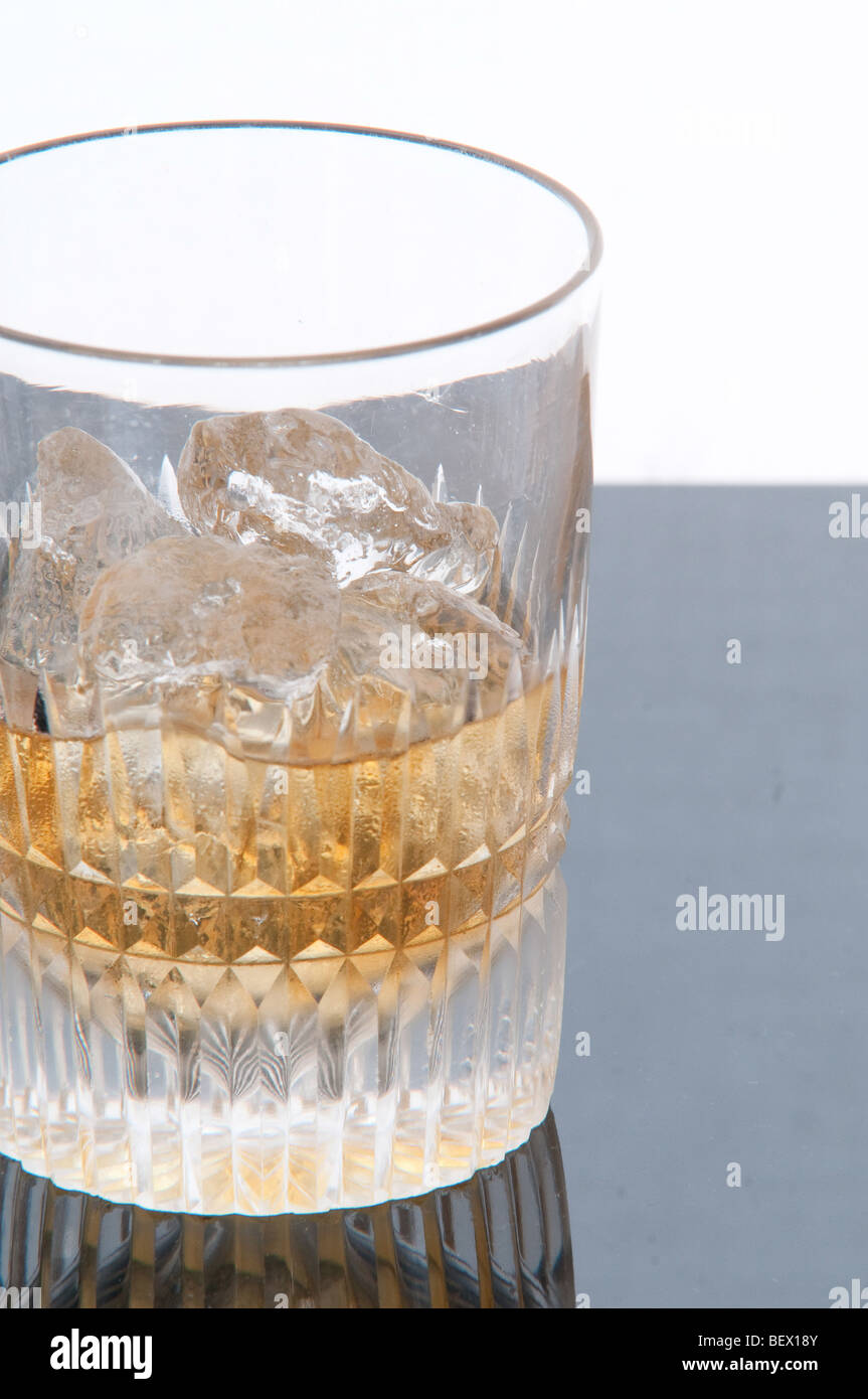 A small glass of whiskey Stock Photo - Alamy