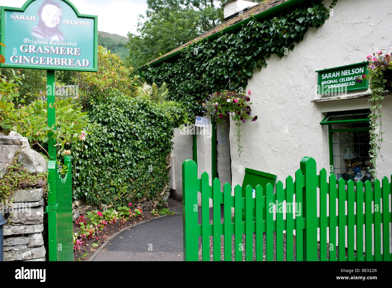Sarah Nelson, The Grasmere Gingerbread Shop Stock Photo - Alamy