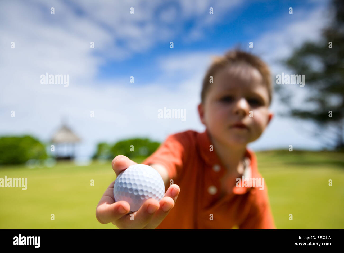 Boy golf hi-res stock photography and images - Alamy