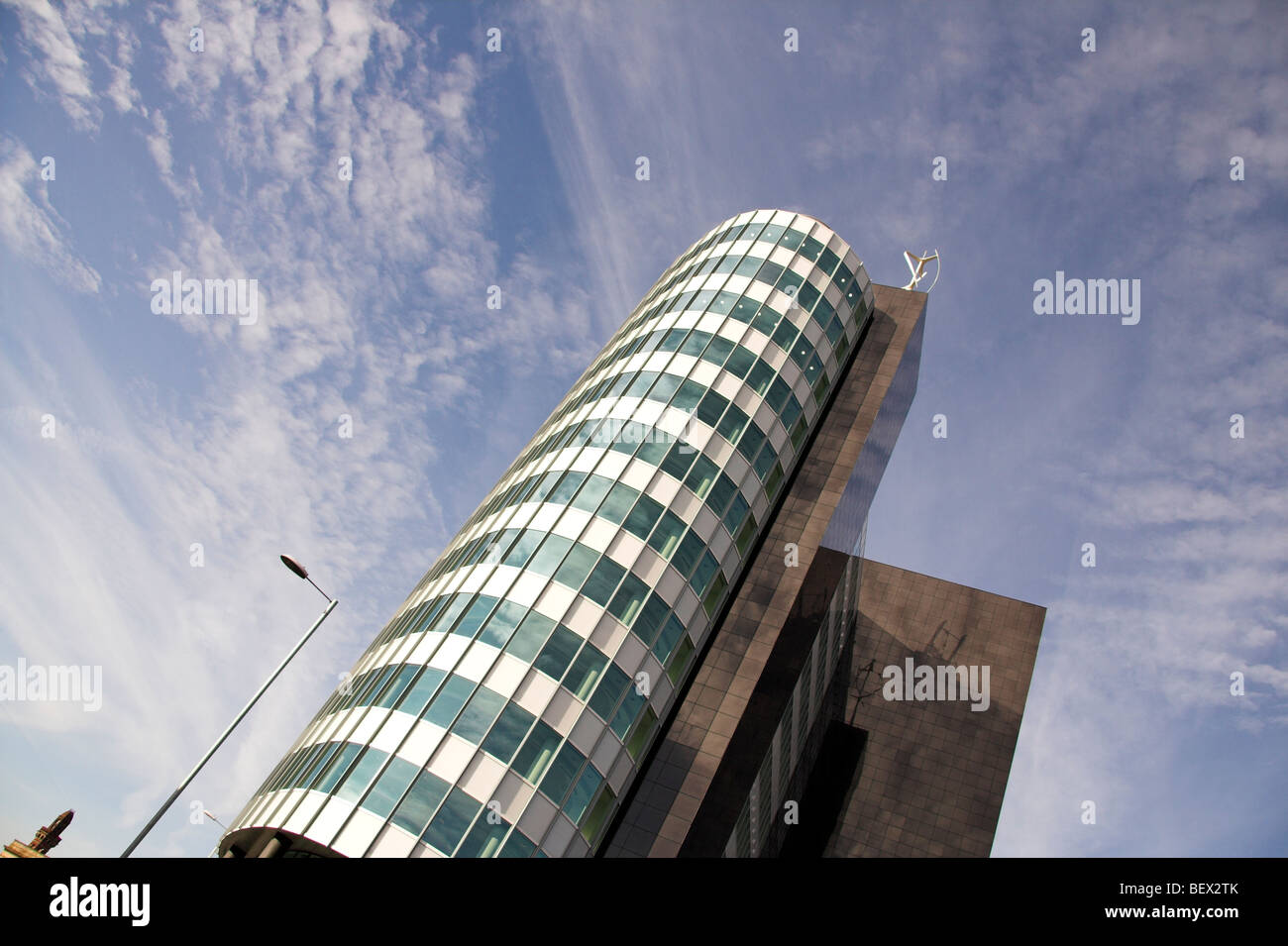 Modern office block, The Green Quarter, Cheetham Hill Road, Manchester ...