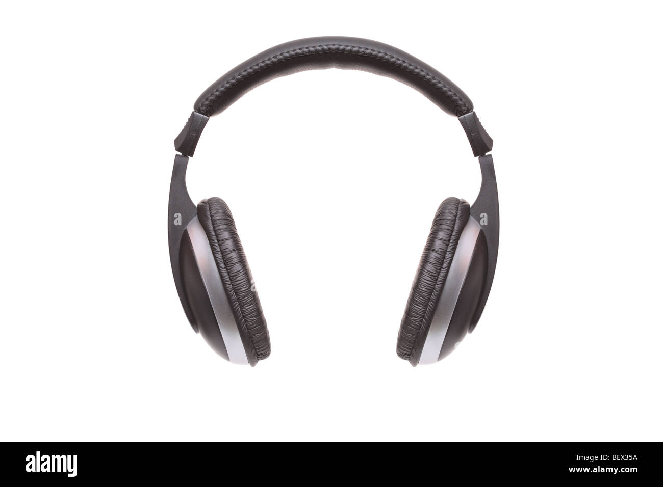 Headphones isolated on white background Stock Photo - Alamy