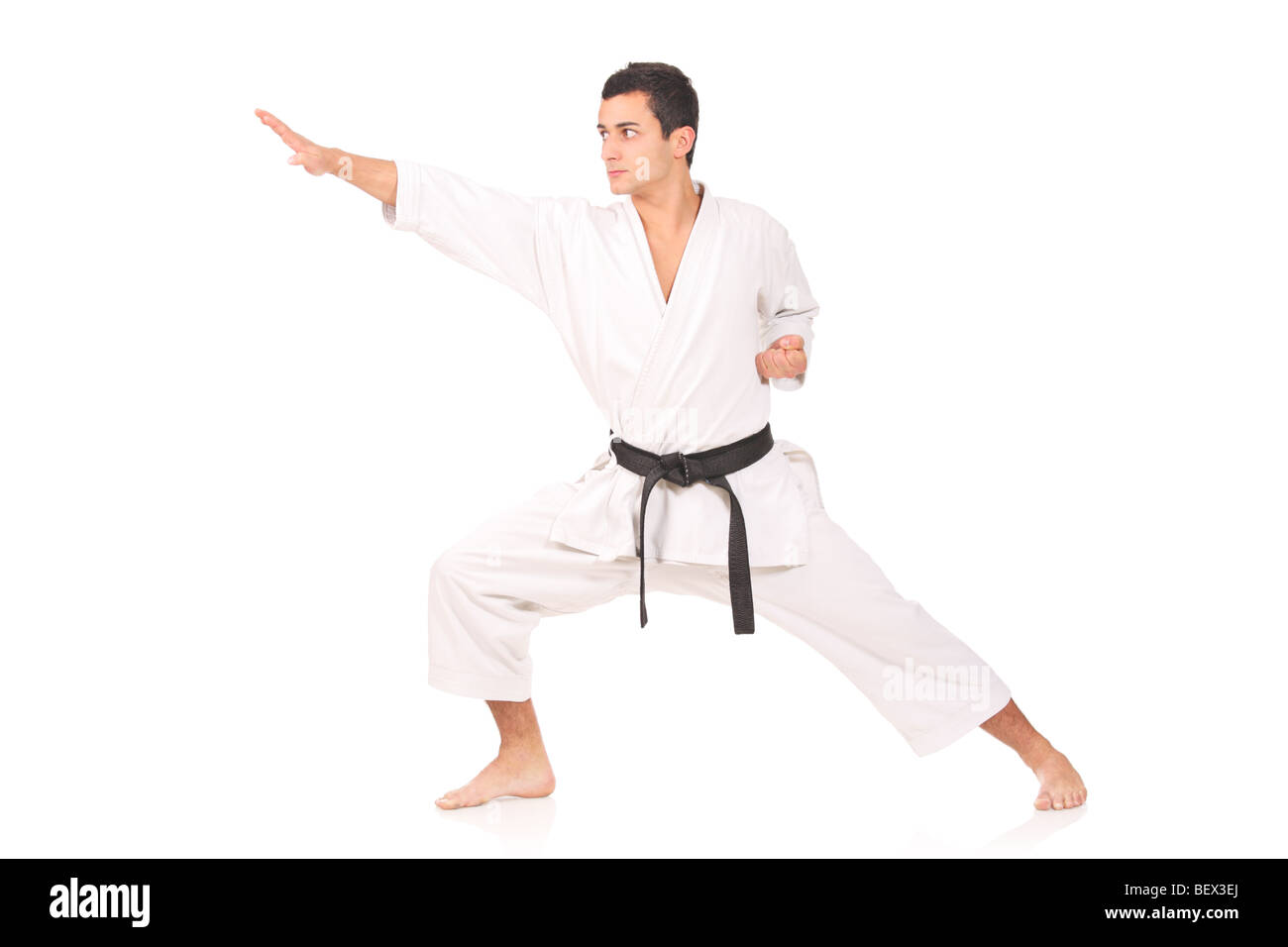 Karate background Cut Out Stock Images & Pictures - Alamy