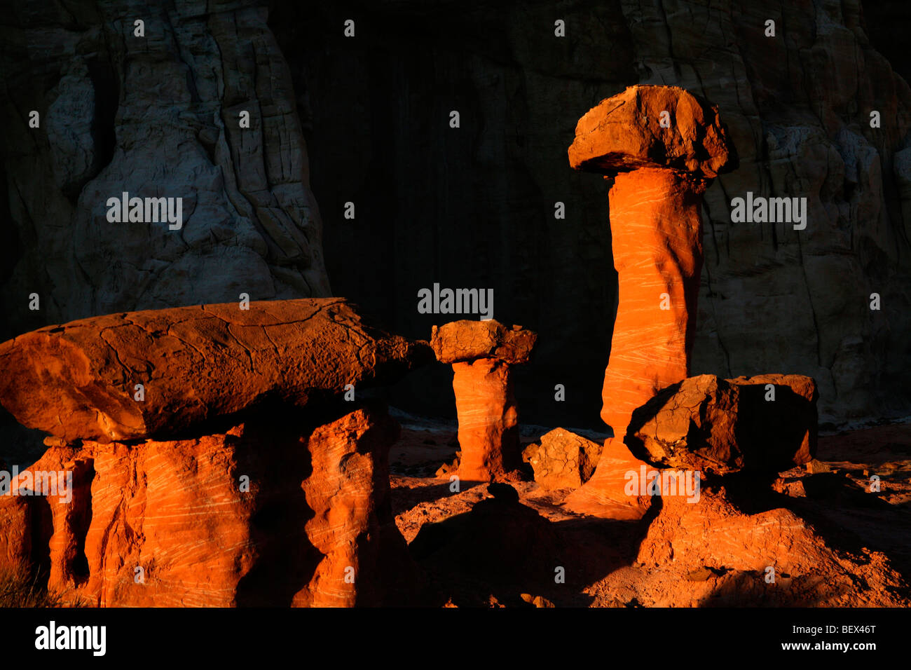 The Rim Rocks in southern Utah and northern Arizona Stock Photo - Alamy