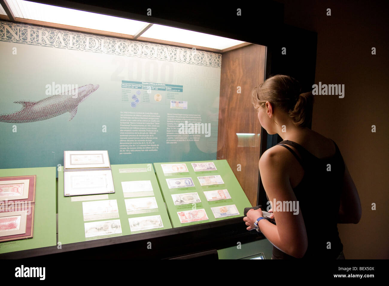 Museo Numismatico, Numismatic Museum, San Jose Costa Rica Stock Photo ...