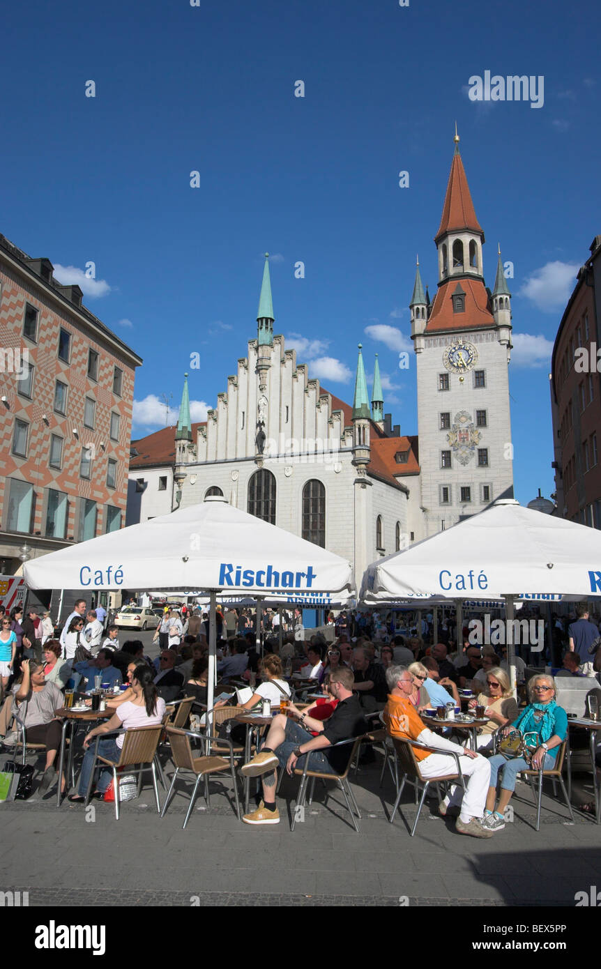 Marienplatz munich cafe hi-res stock photography and images - Alamy