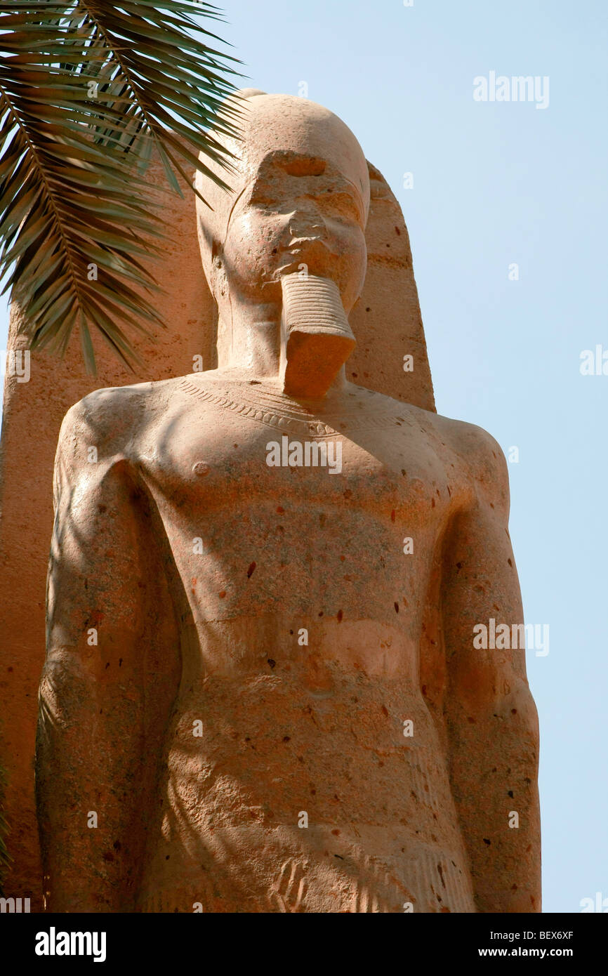 The Stela of Apries at Memphis, near Cairo, Egypt Stock Photo - Alamy