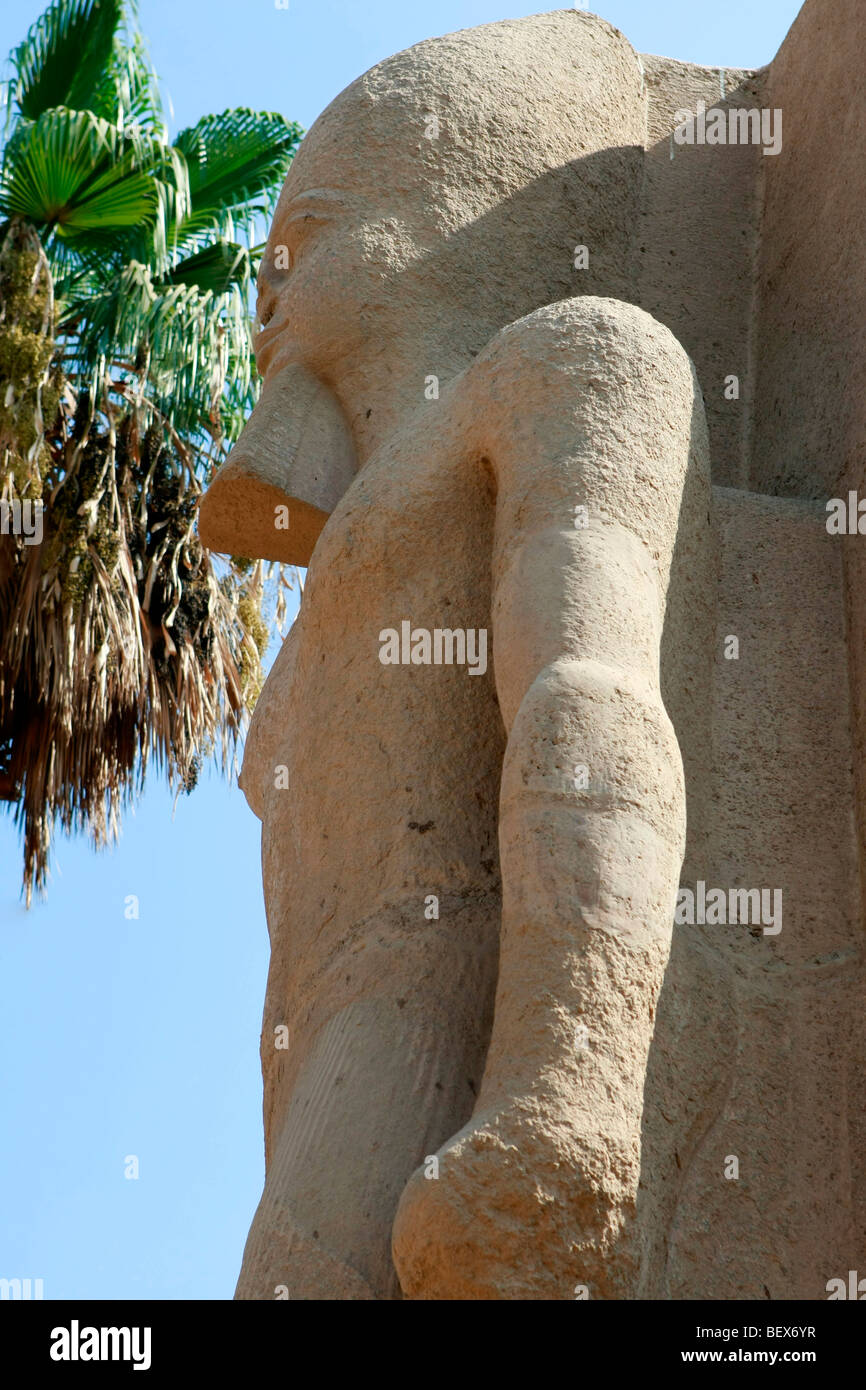 The Stela of Apries at Memphis, near Cairo, Egypt Stock Photo - Alamy
