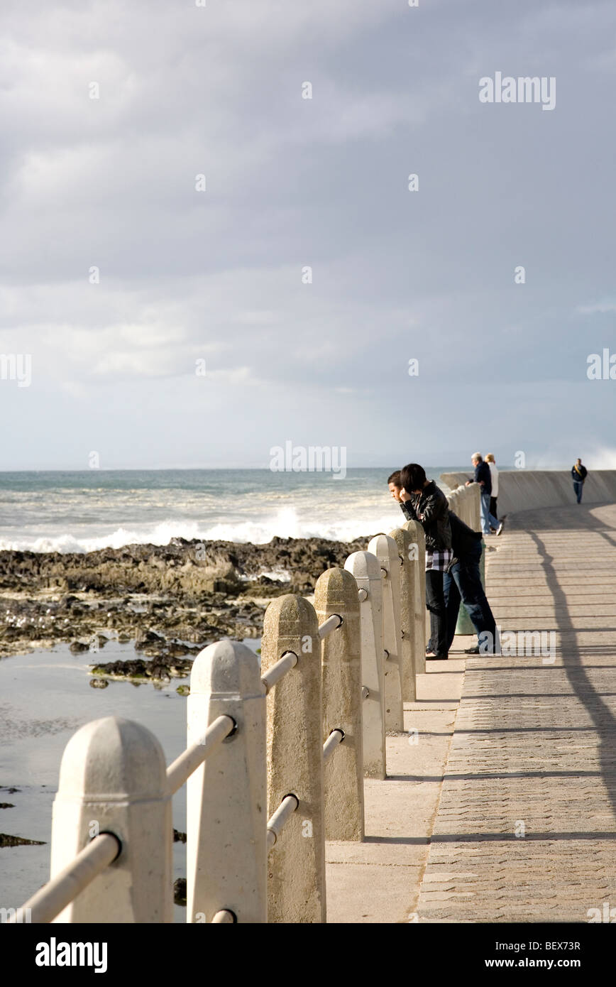 People Watching the sea Stock Photo - Alamy