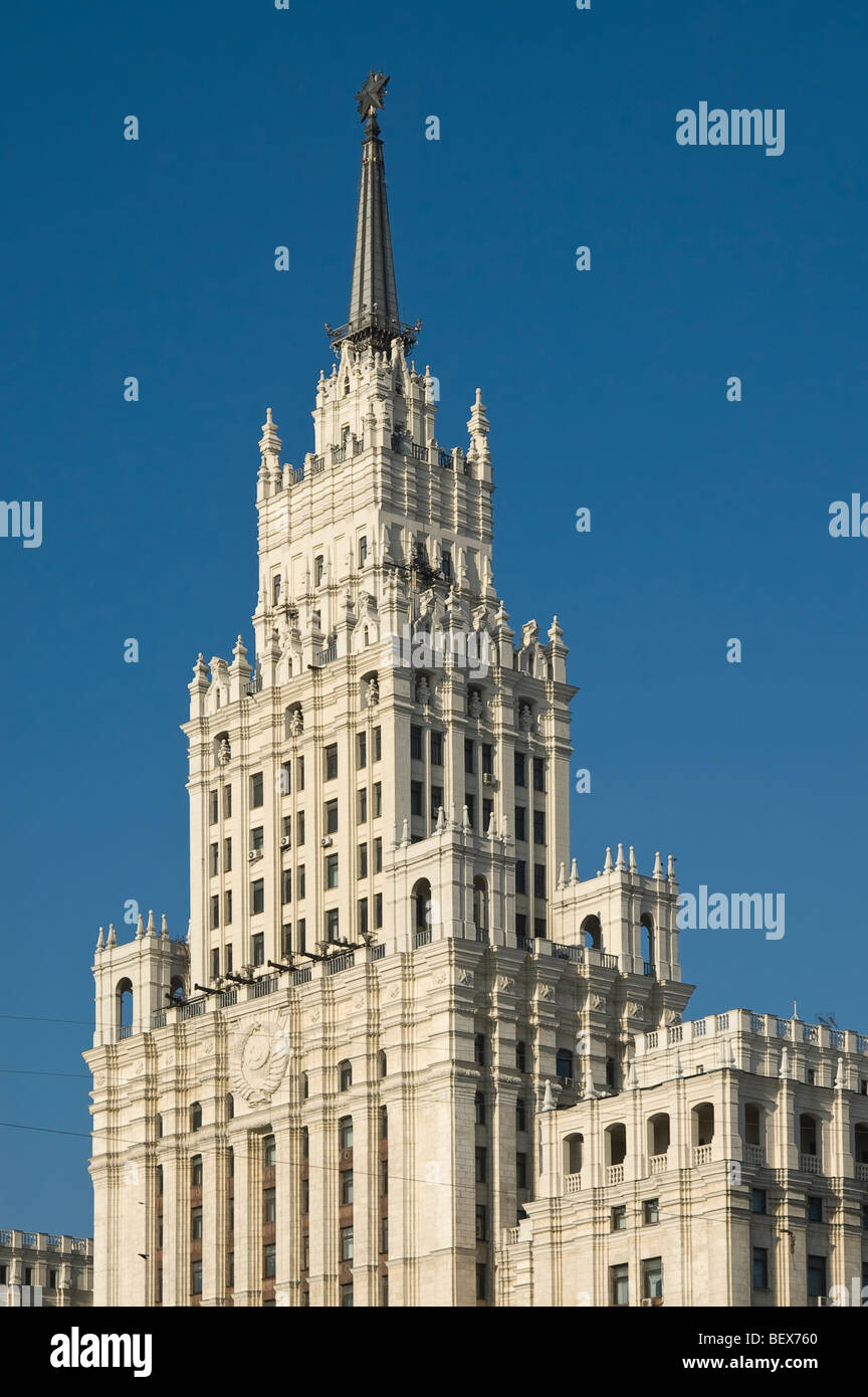 Stalin architecture building. Moscow, Russia Stock Photo - Alamy