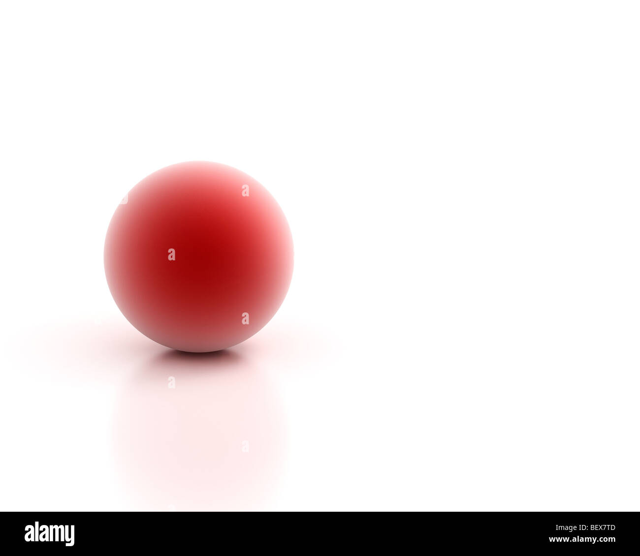 Abstract red sphere Stock Photo - Alamy