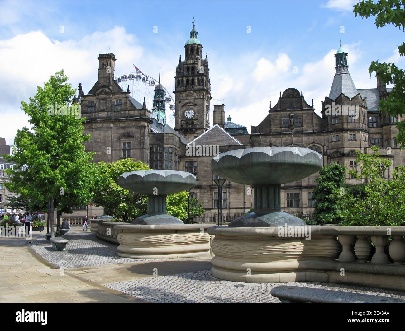 Sheffield Town Hall Stock Photo - Alamy