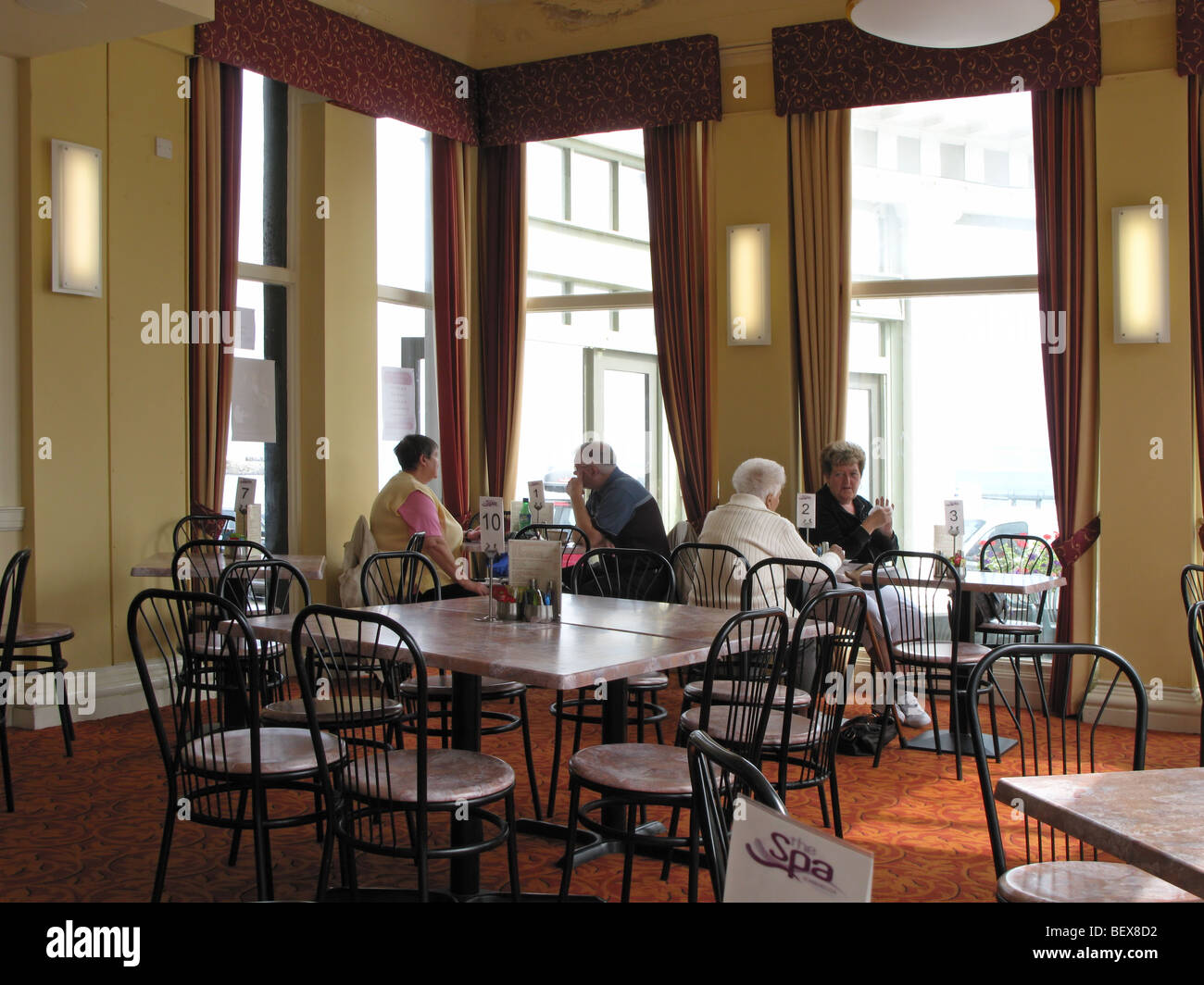 The Spa restaurant, Scarborough Stock Photo - Alamy