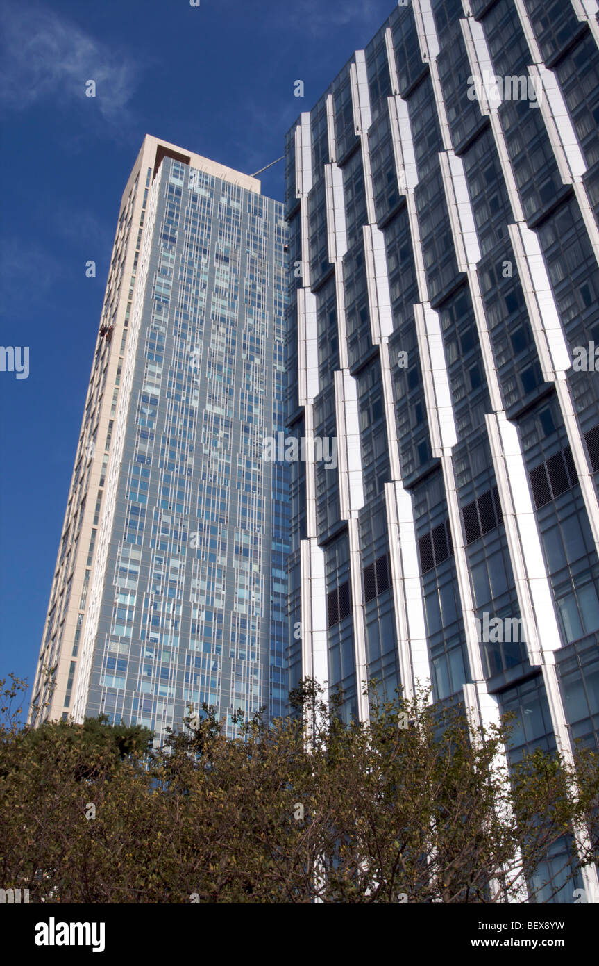 View of the architecture at the new International Free Economic Zone ...