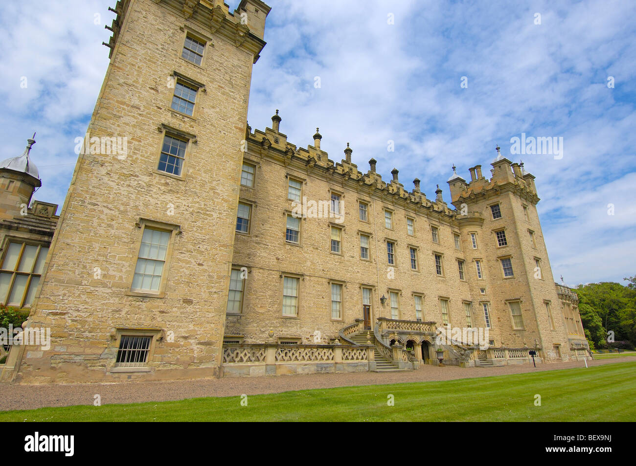 Floors castle gardens hi-res stock photography and images - Alamy