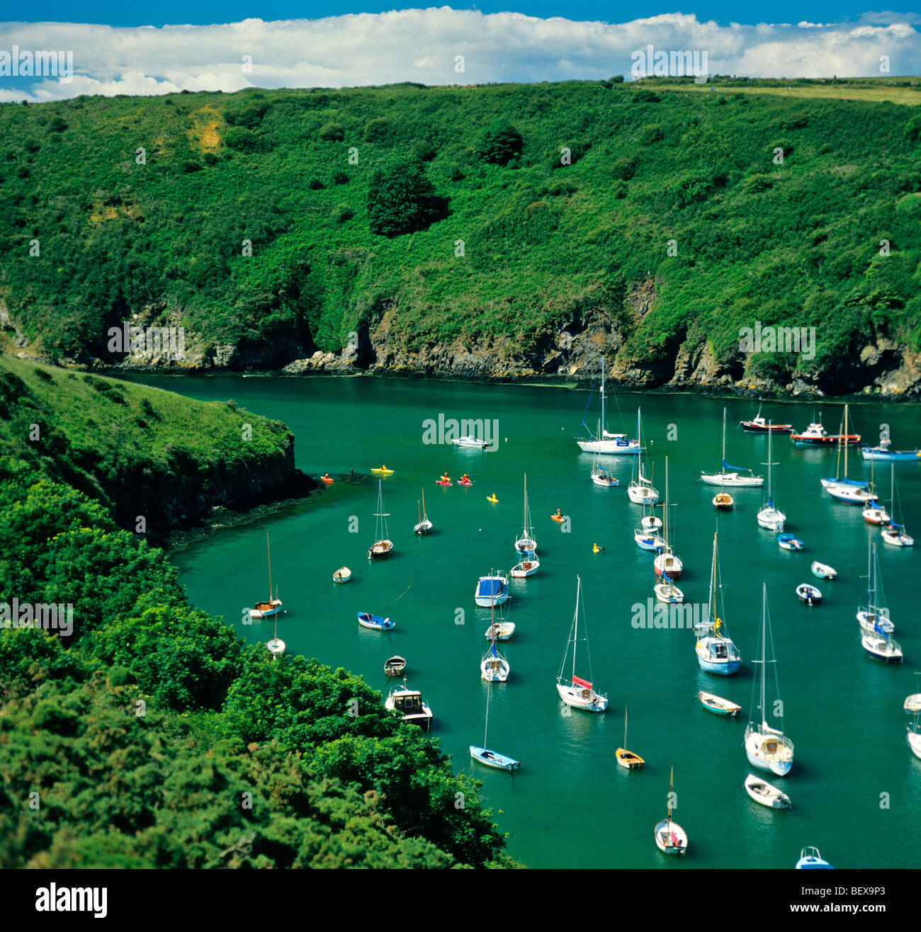 The historic sheltered harbour at Solva in South Wales Stock Photo - Alamy