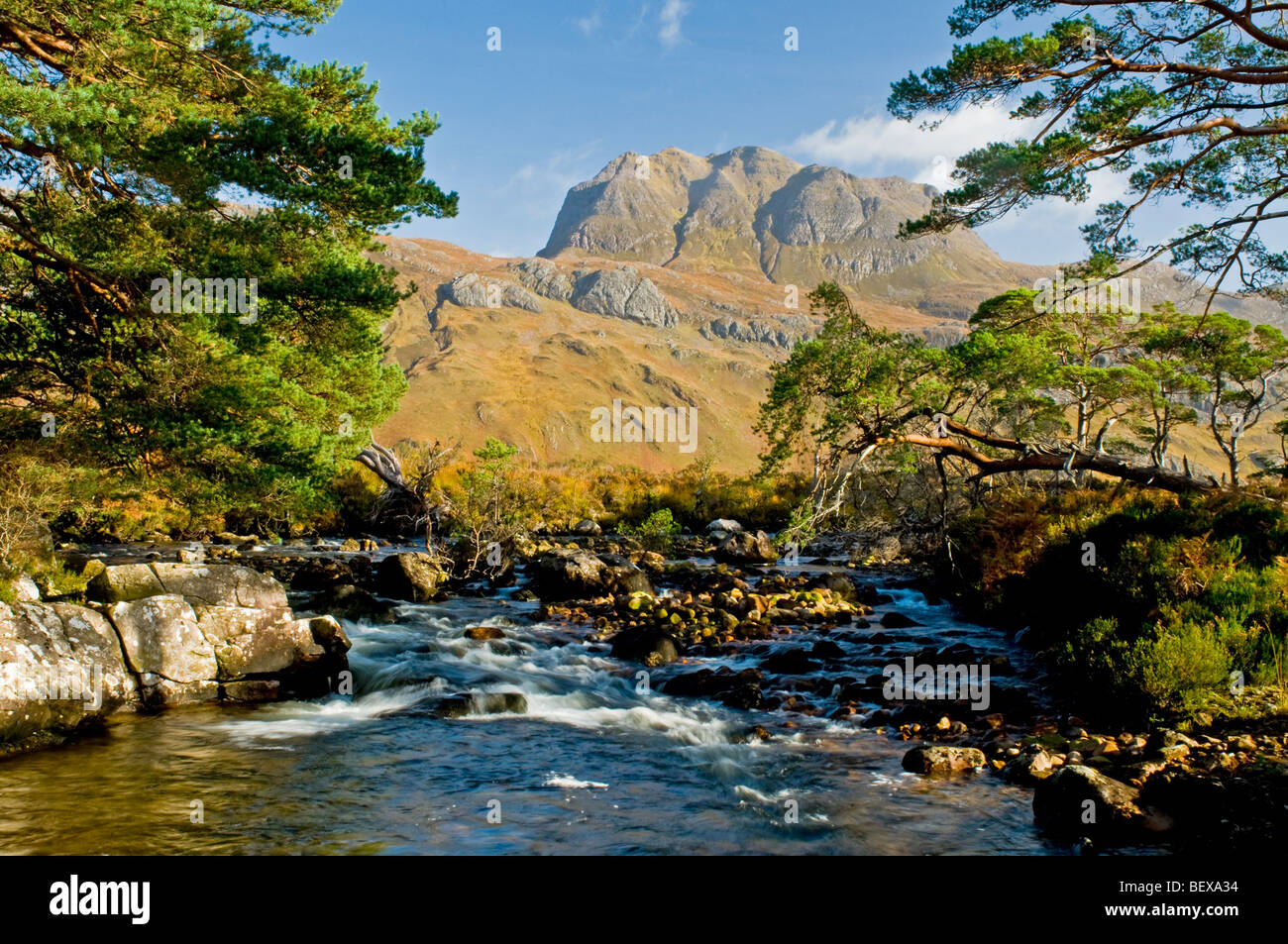 Beinn eighe and loch maree islands national nature reserve hi-res stock ...