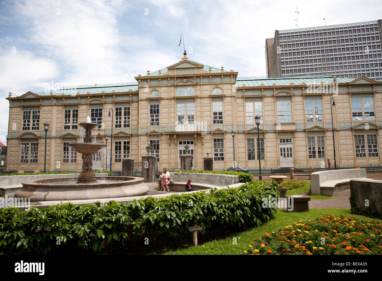 Edificio Metallico, Parque Espana, San Jose, Costa Rica Stock Photo - Alamy