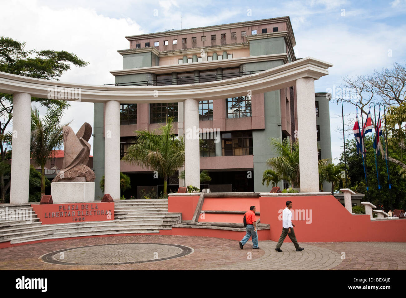 Plaza de la Libertad Electoral, San Jose, Costa Rica Stock Photo - Alamy
