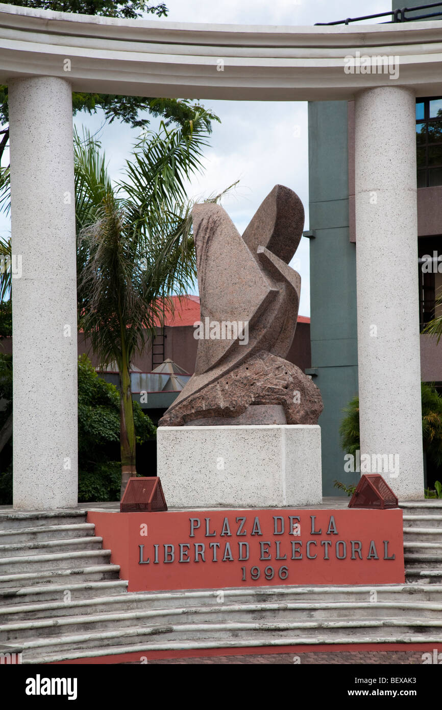 Plaza de la Libertad Electoral, San Jose, Costa Rica Stock Photo - Alamy