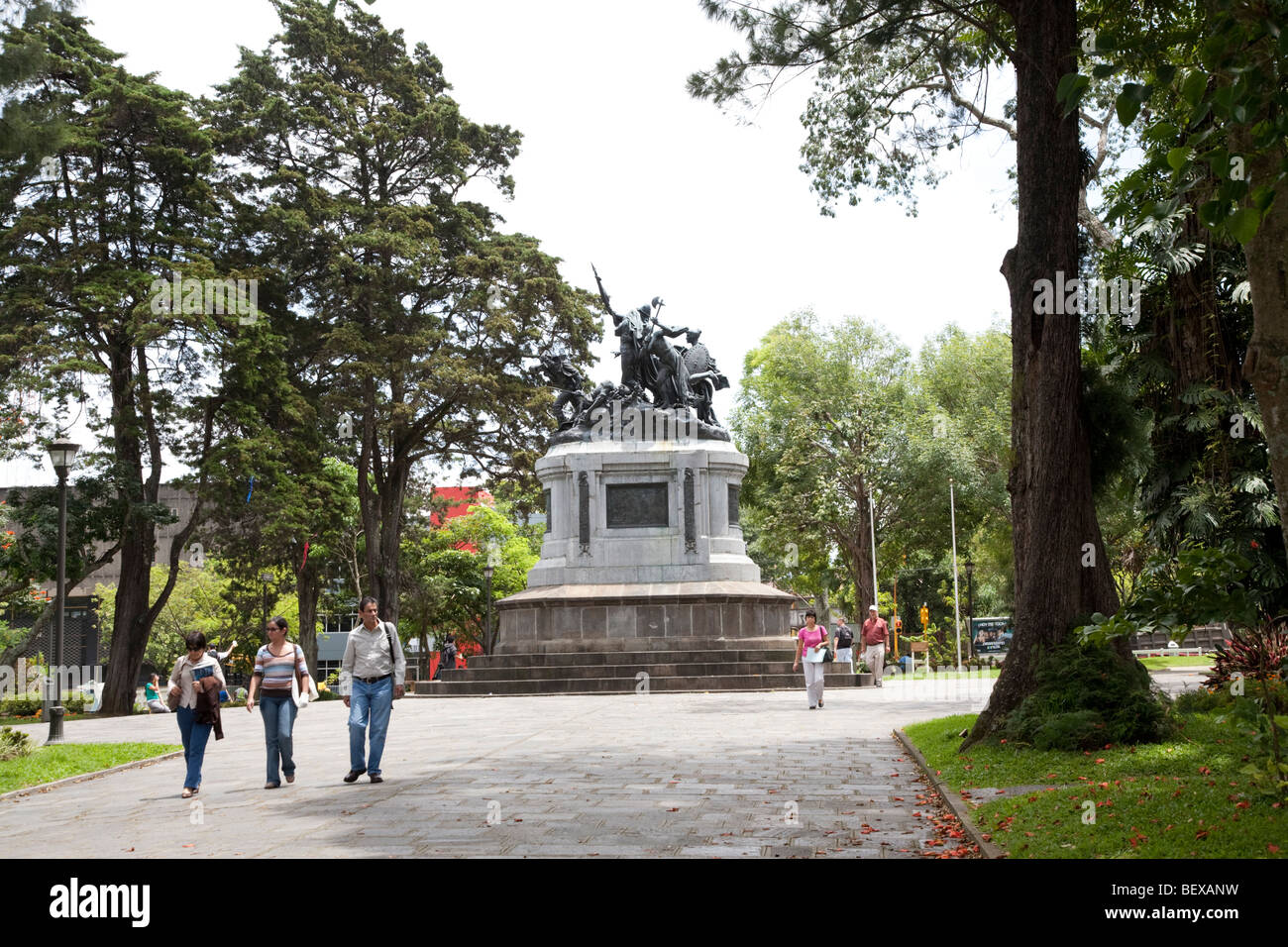 Monumento Nacional in Parque Nacional, San Jose, Costa Rica Stock Photo ...