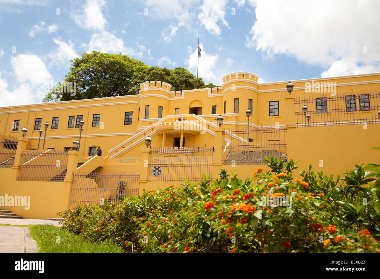 Museo Nacional, Plaza de la Democracia, San Jose, Costa Rica Stock ...