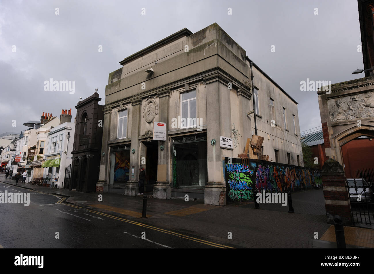 Church turned into library hi-res stock photography and images - Alamy