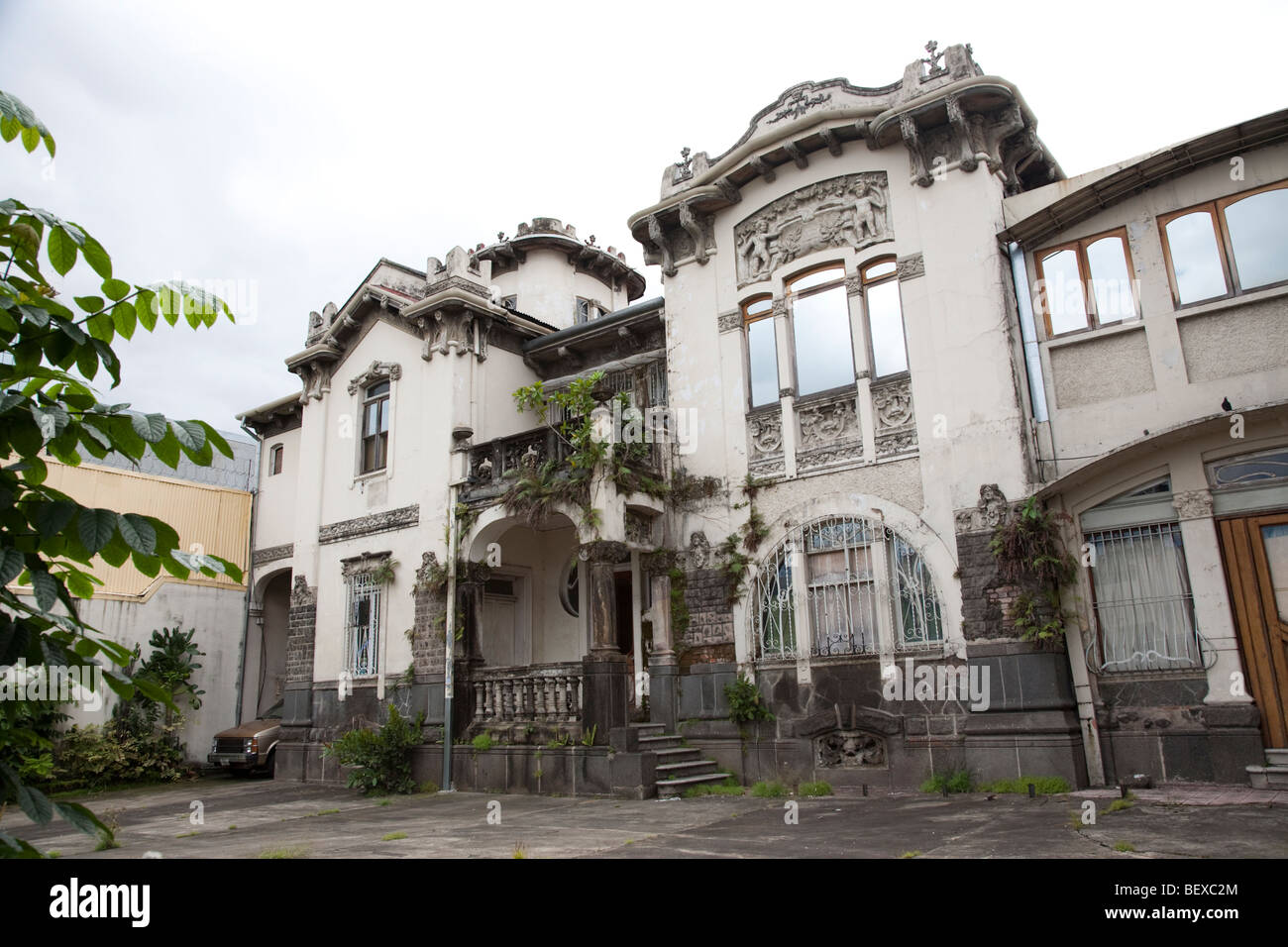 Colonial Facade, San Jose, Costa Rica Stock Photo - Alamy