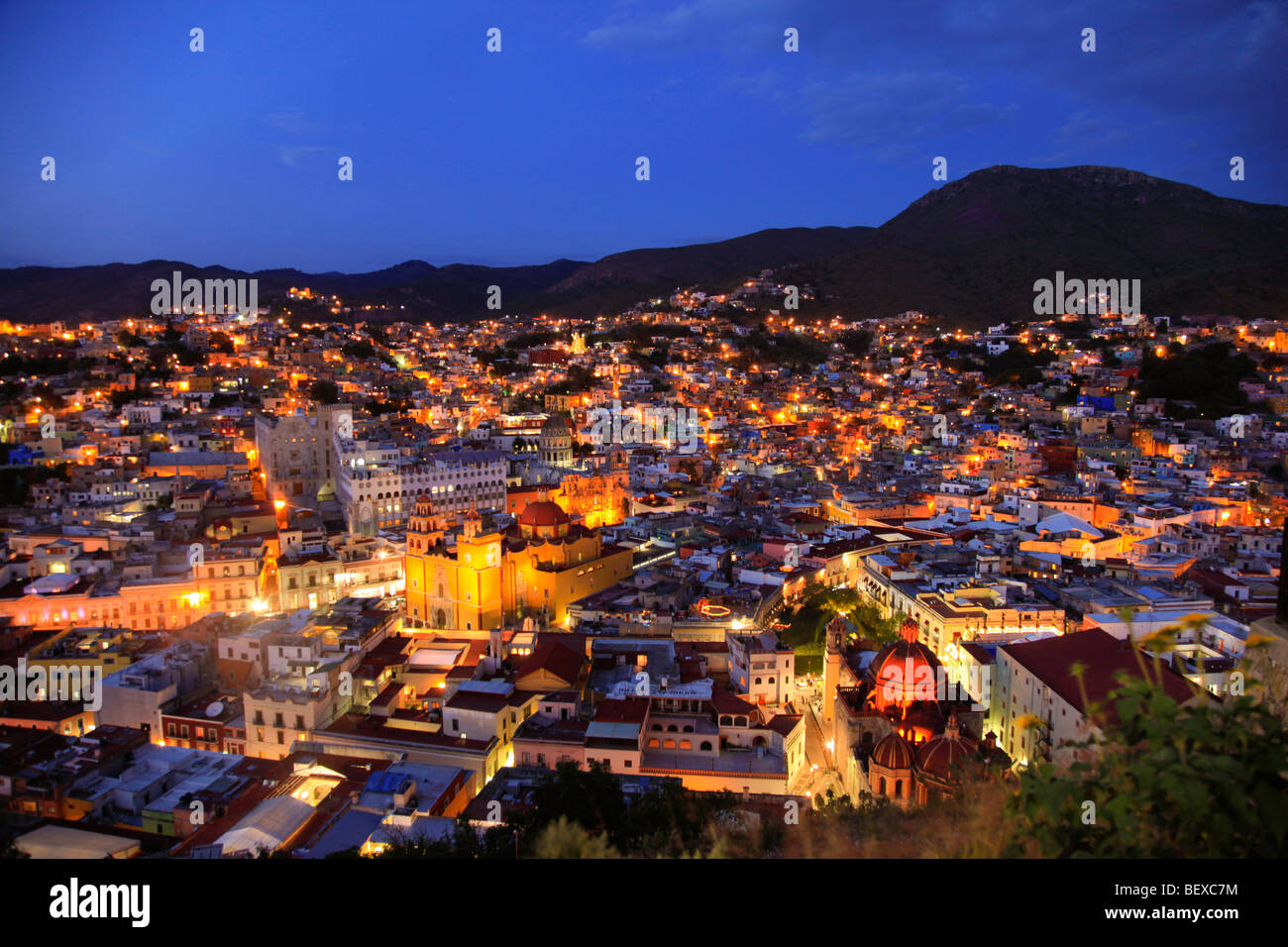 View from El Pipila, Guanajuato, Mexico Stock Photo - Alamy