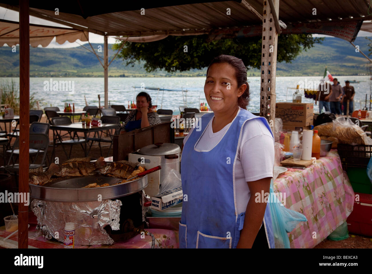 Mexican food, Los Reyes Cajititlan, Jalisco, Mexico Stock Photo - Alamy