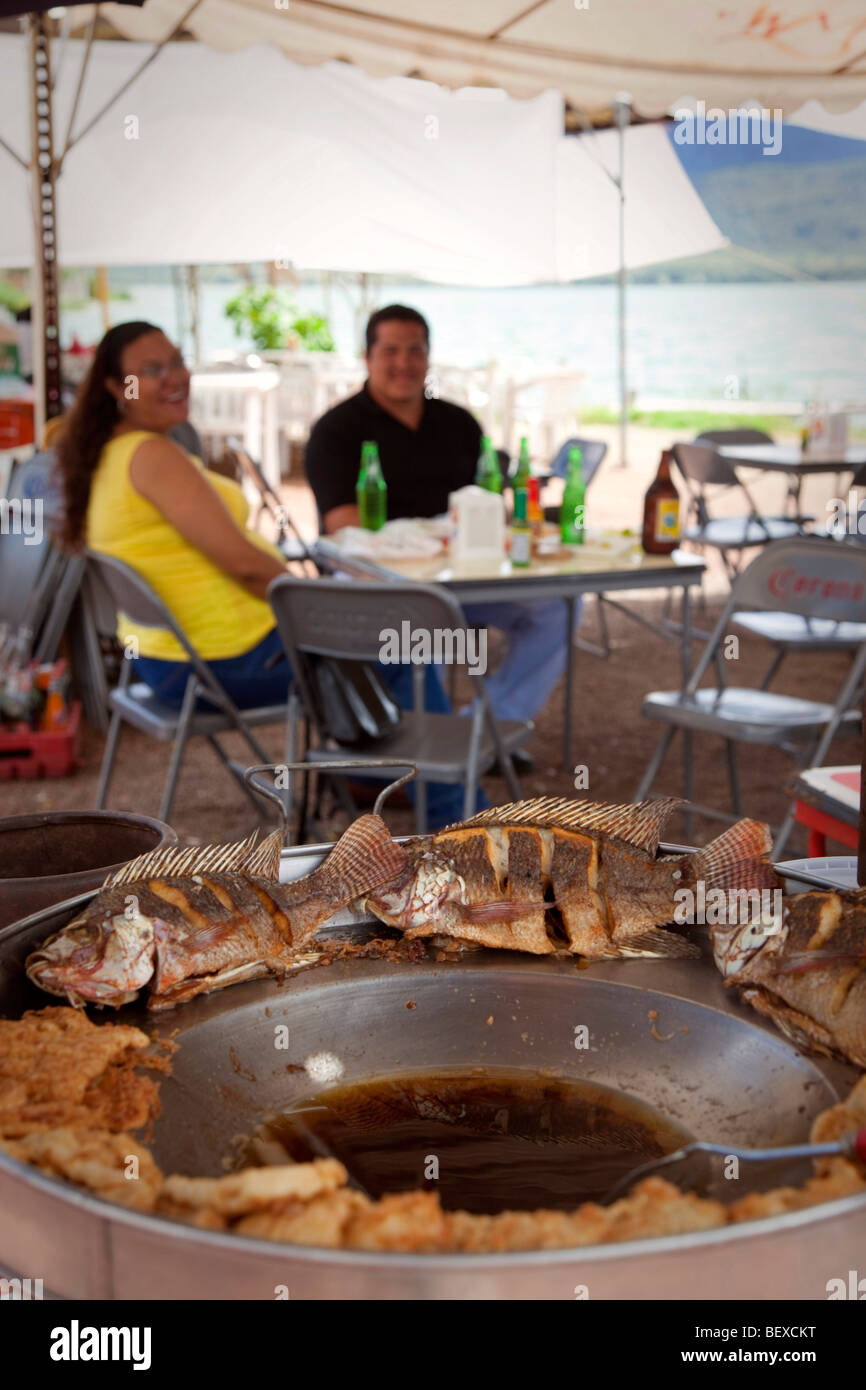 Los Reyes Cajititlan, Jalisco, Mexico Stock Photo - Alamy