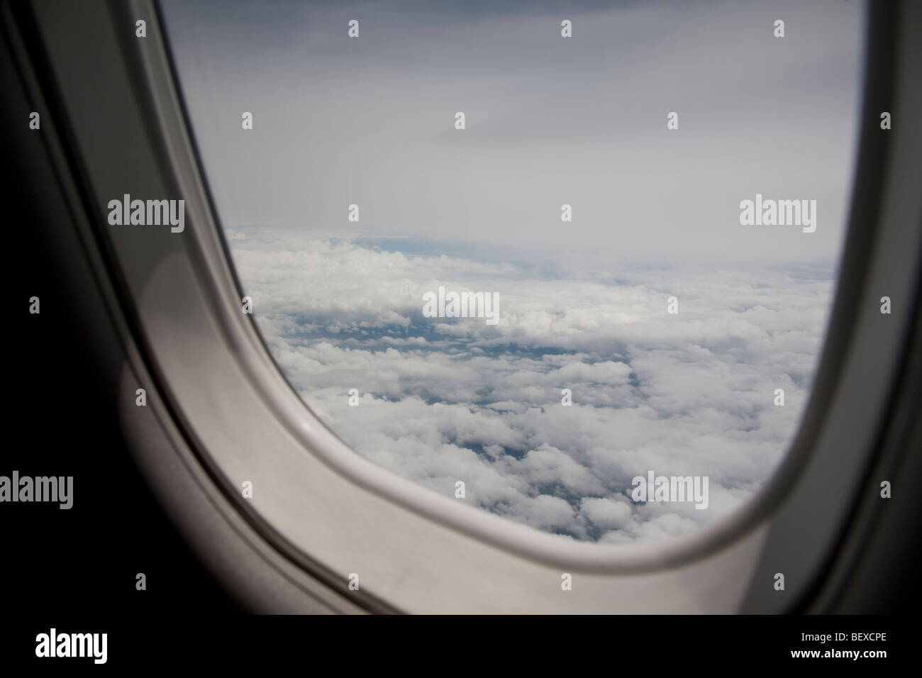 View out an airplane window Stock Photo - Alamy