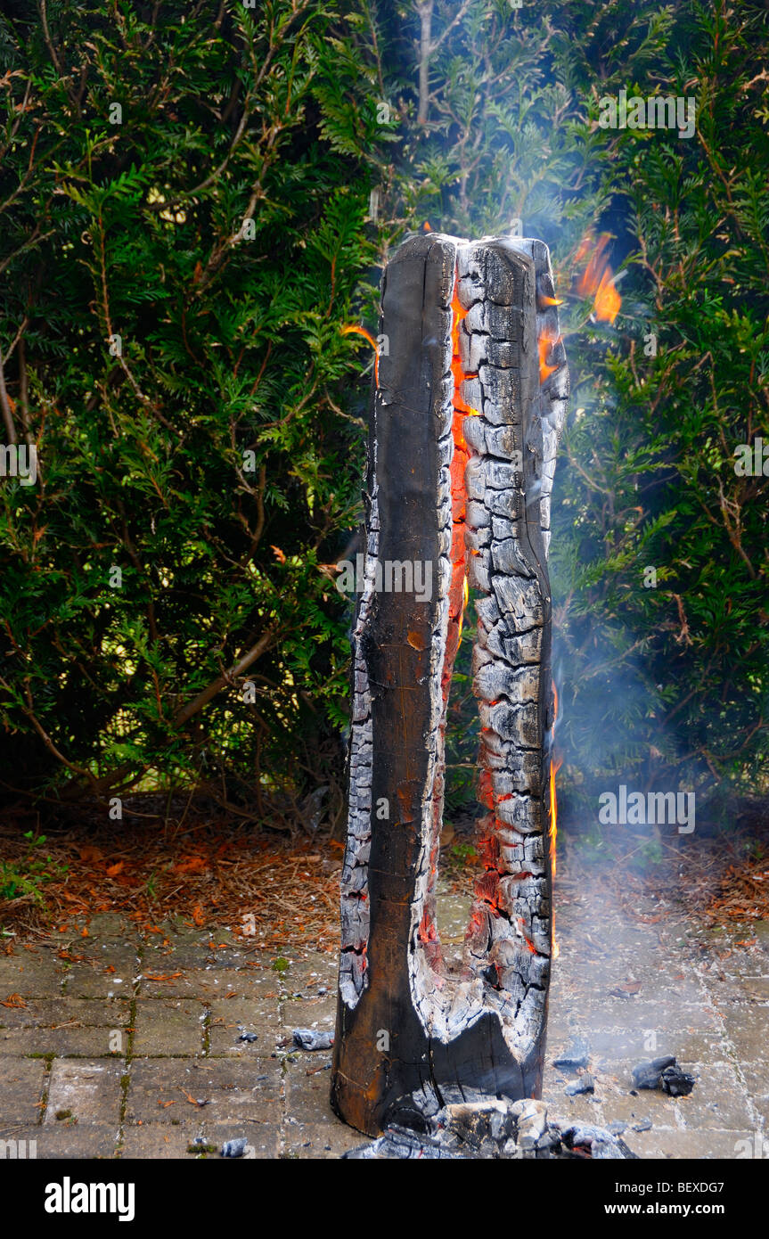 Swedish log candle hi-res stock photography and images - Alamy