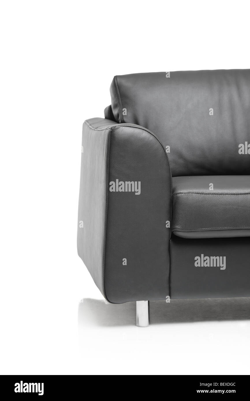 Minimalist white sofa Cut Out Stock Images & Pictures - Alamy