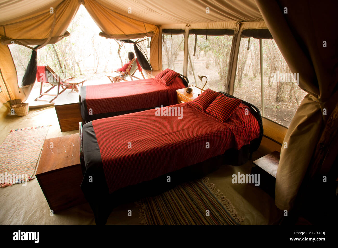Tent interior camping hi-res stock photography and images - Alamy