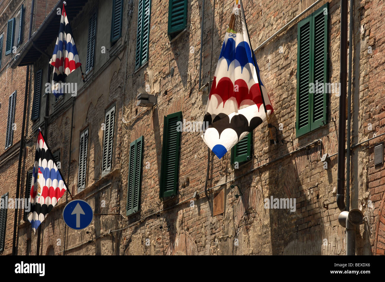 Palio horse race banners hi-res stock photography and images - Alamy