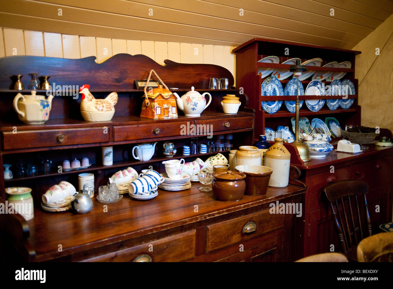 Interior croft cottage traditional hi-res stock photography and images ...